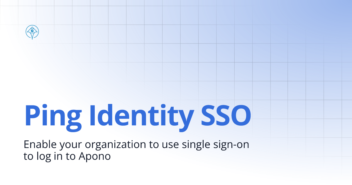 Ping Identity SSO | Apono