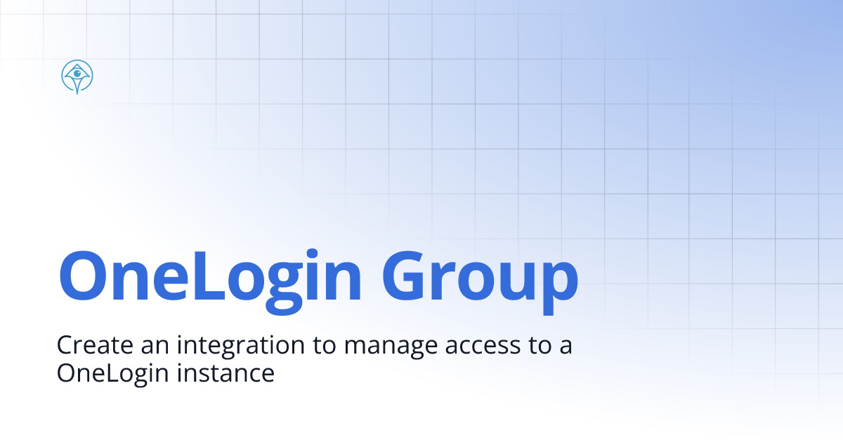 OneLogin Group | Documentation and Guides | Apono