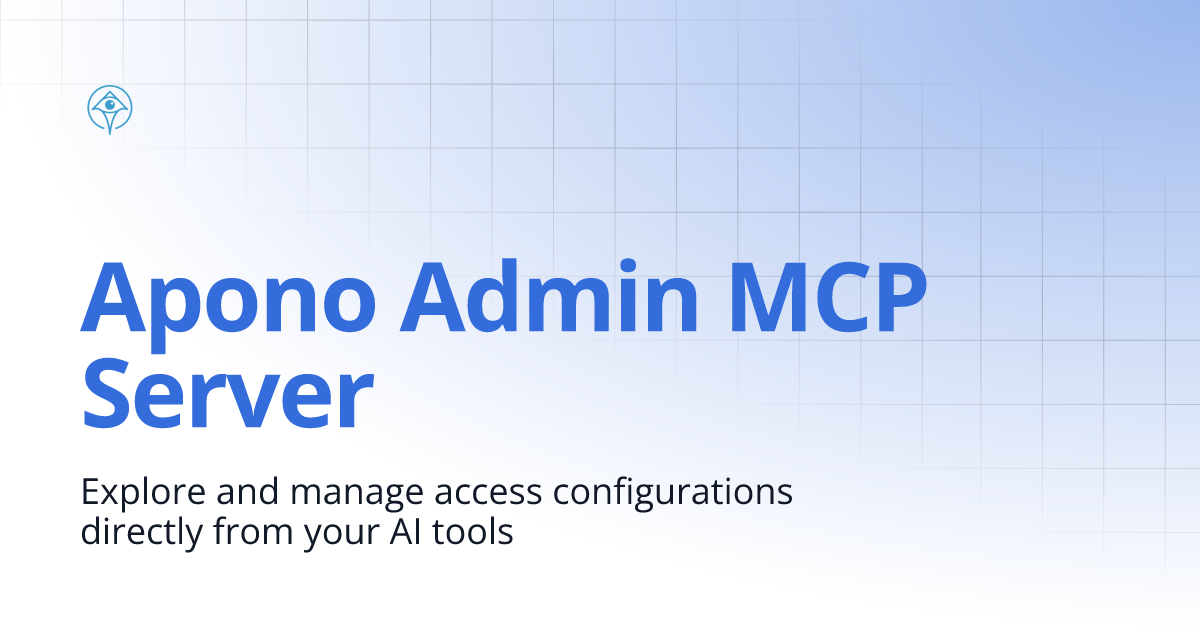 Apono Admin MCP Server | Documentation and Guides | Apono