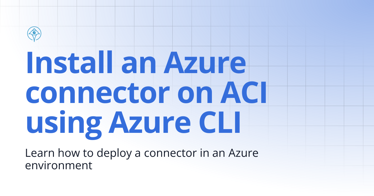Install an Azure connector on ACI using Azure CLI | Documentation and ...