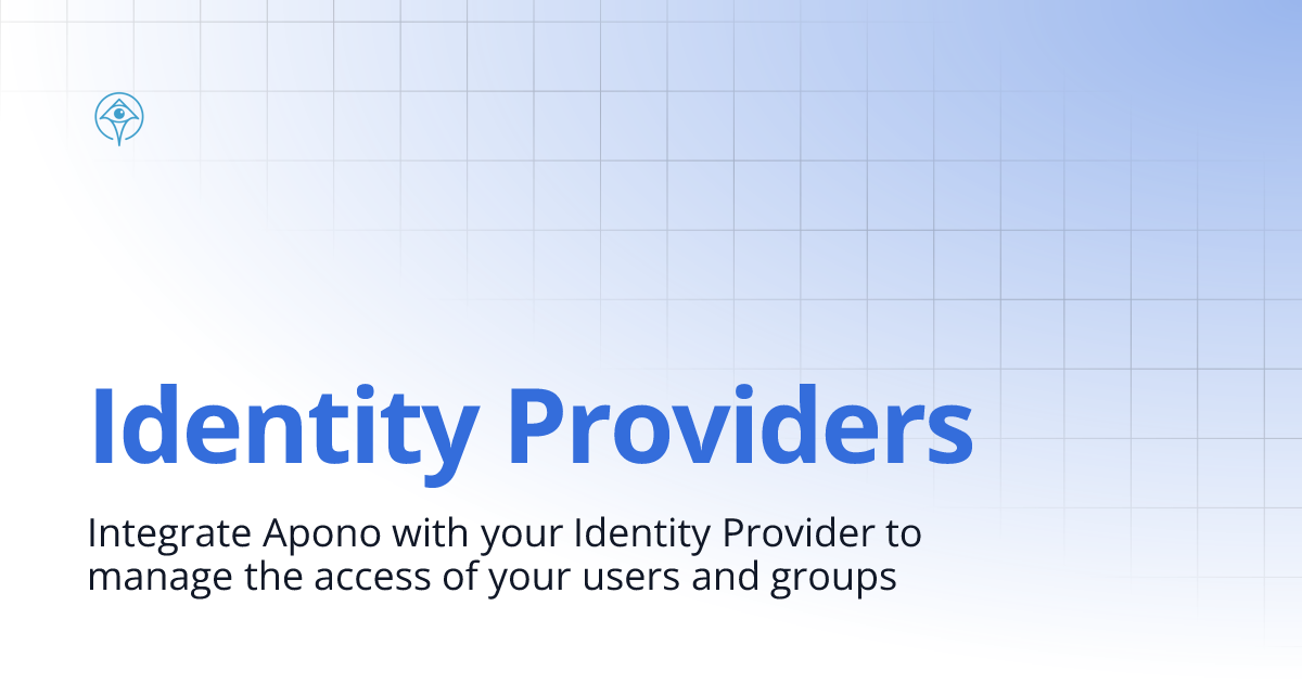 Identity Providers | Apono